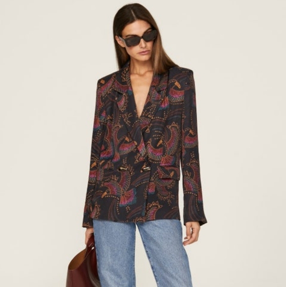 FARM Rio | Jackets & Coats | Farm Rio Sequin Toucans Blazer Medium ...